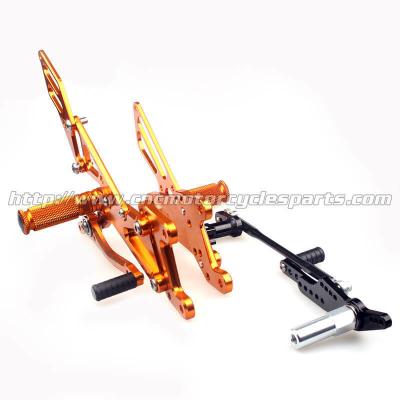 Cina La parte posteriore regolabile di Yamaha R1 mette/Rearsets con l'alluminio della billetta 6061T6 in vendita