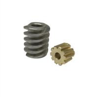 Quality Durable Small High Precision Worm Gear With 10-100 Teeth Wear Resistance for sale