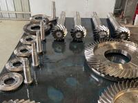 Quality Long Using Life Anti Oil Spiral Bevel Gear Large Size Surface Polished for sale