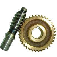 Quality High Efficiency Industrial Spiral Worm Gear Set Various Sizes Available for sale