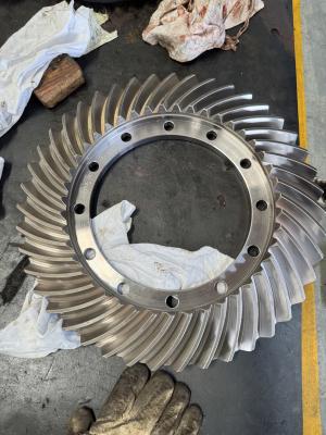 China High Precision Spiral Bevel Gear for Crusher Machine Reducer for sale