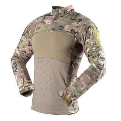 Cina Colorato su misura Camicia a maglia lunga da uomo Uniforme per abito da addestramento per rana estiva in vendita