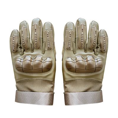 Cina Guanti da allenamento in poliestere a colori khaki con fessure per le dita in vendita
