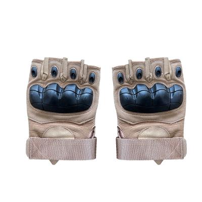 中国 緑色ナイロン/綿/金属 半指の手保護 屋外活動に最適 販売のため