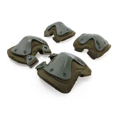 China Confortável Hard Shell Negro Joelho e cotovelo almofadas para um tamanho se encaixa em todos os equipamentos de proteção à venda