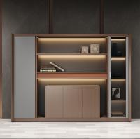 Quality Ceo Office Room Decorations Storage Bookcase Wooden Modern Mdf Bookshelft Bibliotheque File Cabinet for sale