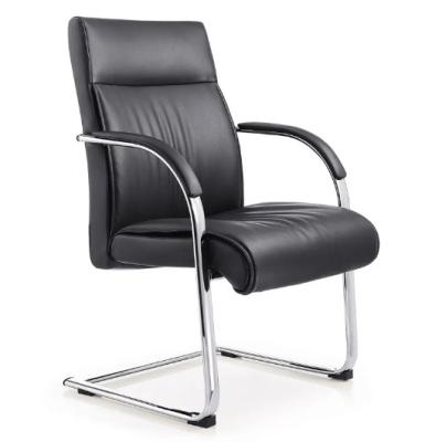 Chine Salle de conférence de l'usine de fabrication du bureau fauteuil de réunion en cuir à dos bas à vendre