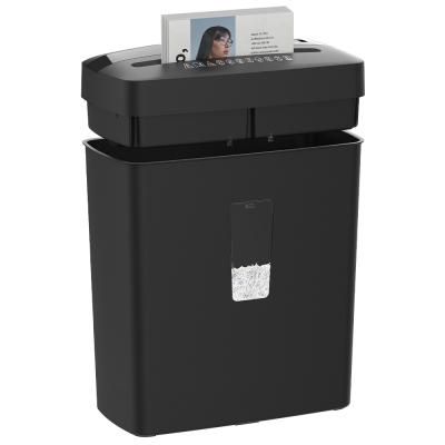 Chine Approbation ETL Machine de destruction de papier compact 6 feuilles Déchiqueteur de papier 13L C220P-6 à vendre
