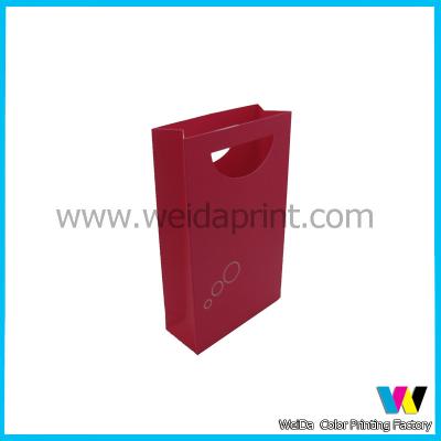 Cina Il modo ha tagliato i sacchetti della spesa a stampo tagliente di carta stampati per il regalo e con il logo stampati in vendita
