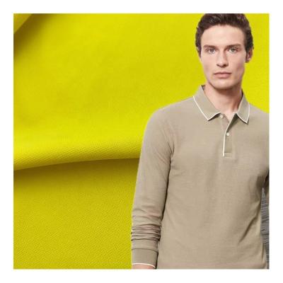 Κίνα TWILL Στυλ Πολυεστέρα διπλό πλεξίματος Jersey ύφασμα για Polo Shirt προς πώληση