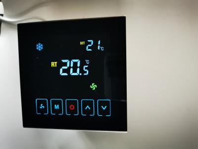 China Control de termostato Modbus RS485 FCU en venta