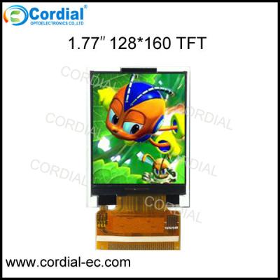 中国 1.77 は 128 (RGB) x160 TFT LCD モジュール CT018BDE05 をじりじり動かします 販売のため