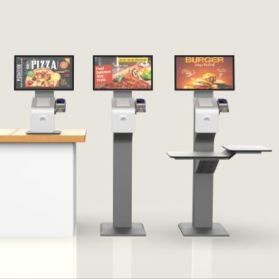 Cina Stand a terra 21.5' Multi-Point Touch Self Ordering Kiosk Cash/Cashless Self Payment Kiosk in vendita