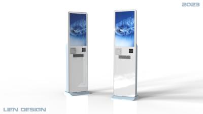 Cina Terminale di auto-pagamento RFID NFC Camera Stampa QR Dispenser di cassa Chiosco self-service in vendita