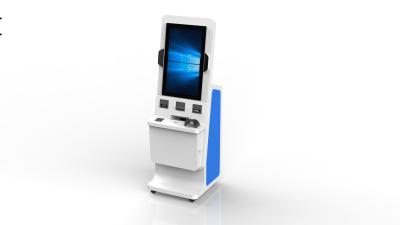 China Windows & Android Hospital auto-comprobación en el quiosco de pago de tarjetas máquina de autoservicio con escáner de código QR en venta