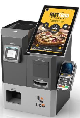 China All-in-One-Selbstbedienungskiosk für Rechnung und Barzahlung Bequeme Lösung zu verkaufen