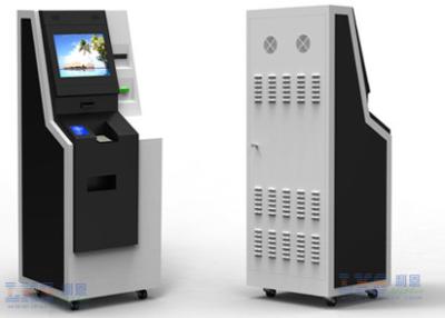 China 15 inch All in One IR Touch Self Service Payment Kiosk With Cash Dispenser for sale