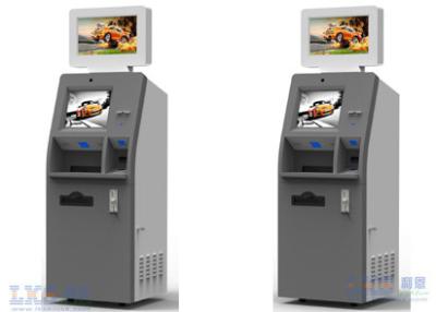 China 15 inch All in One IR Touch Self Service Payment Kiosk With Cash Dispenser for sale