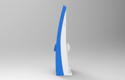 China 10.4 Inch Barcode Reader Lobby Self-service Terminal Kiosk , Automatic Ticket Vending Machines for sale