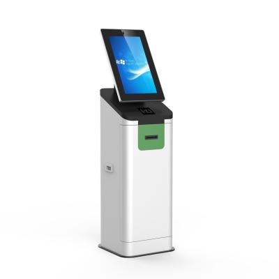 China Hotels Self Check In Kiosks With Passport Scanner Key Encode Card Dispenser for sale