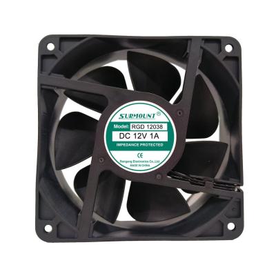 China OEM ODM RGD12038 Ventilador de refrigeração axial DC Motor sem escova elétrico DC à venda