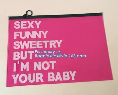 Κίνα Ziplock ολισθαινόντων ρυθμιστών στηθοδέσμων εσώρουχων συσκευάζοντας τσάντες, προσαρμοσμένη τσάντα φερμουάρ ολισθαινόντων ρυθμιστών, ασημένιο φύλλο αλουμινίου τοπ ολισθαινόντων ρυθμιστών φερμουάρ φερμουάρ τσαντών garm προς πώληση