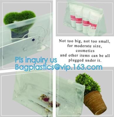 China Fördernde PVC-Kulturtasche mit Reißverschluss und Schieber, Unterwäscheverpackungstasche, shinny Reißverschluss, Mattschieberdrucken besonders anfertigen zu verkaufen