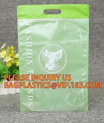 Chine Zipper les sacs transparents de tirette de grand tissu de sacs de cosmétique, sac à l'épreuve des enfants scellable de capsule de comprimé de sac d'emballage smal à vendre