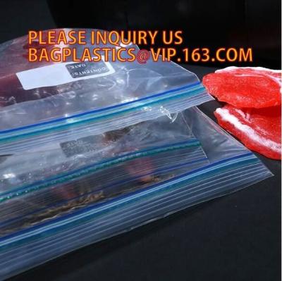중국 포장 샌드위치, 그라비아 인쇄 ＬＤＰＥ 플라스틱 두배 집록크 새나터리움을 위한 레씰러블 ＬＤＰＥ 식품 등급 이중 지퍼 실 백 판매용