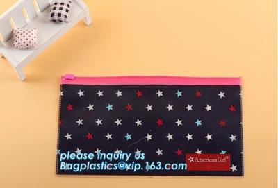 중국 높은 품질 A4 A5 규모는 사무실 백플라스틱스 정치 활동 위원회를 위한 집 파일 폴더 가방을 운반하는 투명한 pvc 지퍼 피피 문서를 깨끗이 합니다 판매용