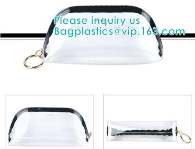 Κίνα η τσάντα σωλήνων PVC φερμουάρ κυλίνδρων με κρεμά το γάντζο για τις φορητές τσάντες PVC εσώρουχων αποθήκευσης makeup, πλαστικό κυλινδρικό PVC PA σωλήνων προς πώληση