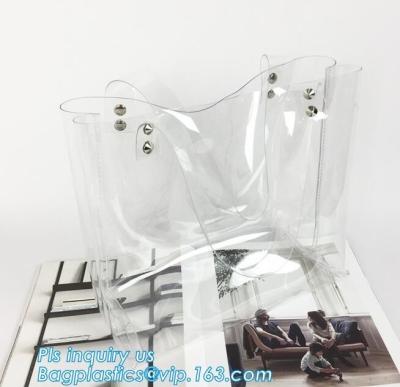 Chine Le sac d'épaule de chaîne de scintillement d'espace libre de PVC, sac en plastique de plage d'épaule de PVC, les sacs à main clairs de cadeau de PVC, PVC de plage d'épaule met en sac à vendre