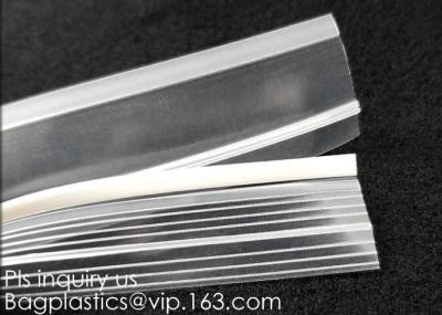 Chine Grande tirette plate horizontale qui respecte l'environnement de sachet en plastique à vendre, tirette horizontale de PVC, tirette plate transparente de PVC à vendre