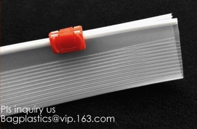Chine Grande tirette plate horizontale qui respecte l'environnement de sachet en plastique à vendre, tirette horizontale de PVC, tirette plate transparente de PVC à vendre