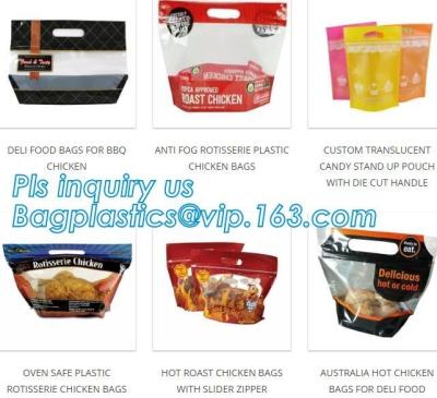 Κίνα Η πλαστική Ziplock τσάντα για τη συσκευασία κοτόπουλου/το microwaveable κοτόπουλο τοποθετεί σε σάκκο/κατά της ομίχλης πλαστικό, τσάντα συσκευασίας κοτόπουλου ψητού προς πώληση