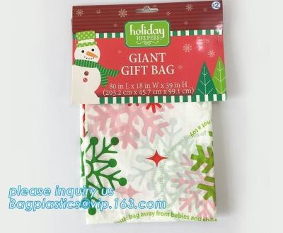 Κίνα Μεγάλες τσάντες δώρων μεγέθους σάκων santa κατασκευαστών Χριστουγέννων wholesales, τεράστιες πλαστικές πολυ ευπρέπειες Χριστουγέννων τσαντών γιγαντιαίες πλαστικές προς πώληση
