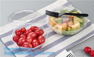 중국 Lid PLA 미생물에 의해 분해되 샐러드 Bowl,24oz 좋아하는 버릴 수 있는 플라스틱 샐러드 활과 32 온스 버릴 수 있는 명백한 PET 플라스틱 샐러드 그릇 판매용