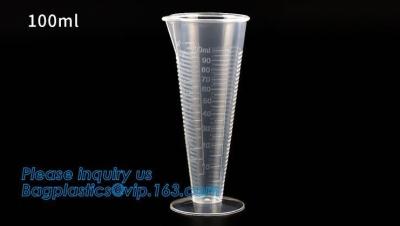 Chine 1L dégagent la cruche graduée en verre de cylindre de mesure pour la mesure licenciée de l'eau à mur unique de travail de l'utilisation 200ml/400ml/900ml à vendre