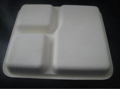 Chine Pleins plats en plastique compostables ovales biodégradables de fécule de maïs, fécule de maïs biodégradable qui respecte l'environnement Tablew jetable à vendre