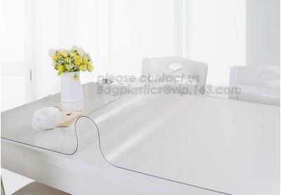 Chine la couverture de table lavable de PVC d'espace libre de nappe, fleur de dentelle d'Oilproof enduisant la nappe de PVC coupe la couverture de table BAGEASE BAGPLAST à vendre