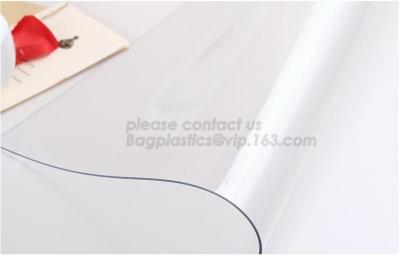 Chine la couverture de table lavable de PVC d'espace libre de nappe, fleur de dentelle d'Oilproof enduisant la nappe de PVC coupe la couverture de table BAGEASE BAGPLAST à vendre