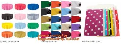 Chine NAPPE DE PARTIE IMPRIMÉE PAR PE JETABLE EN GROS DE POINTS DE POLKA, COUVERTURE DE TABLE, 1PCS/BAG, 600BAGS/CTN, TPU DE EMPAQUETAGE SAISONNIER EV à vendre