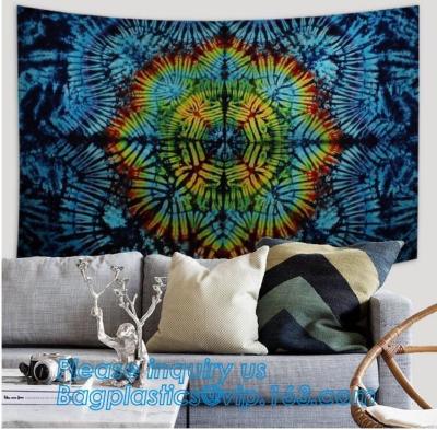 Chine Eco réutilisable de Bohème met en sac les tentures hippies de tapisserie imprimées par coutume de lune de Sun à vendre