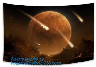 Chine Eco réutilisable de Bohème met en sac les tentures hippies de tapisserie imprimées par coutume de lune de Sun à vendre
