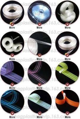 Chine Agrafe horizontale colorée de tirette de vide, glisseur zip-lock, tirette de bride, Eva Zipper, preuve de l'eau de joint de PVC, preuve d'air à vendre