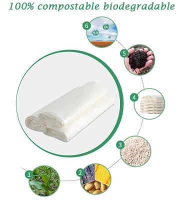 Chine Produits écologiques jetables pour ménage compostable de corbeille à papiers de maison et de cuisine de poubelle le bon à vendre