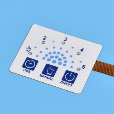 China Teclado del interruptor de membrana EBG180, telclado numérico de encargo cubierto película de la membrana en venta