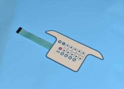 China Forma personalizada gravada interruptor conduzida do toque da membrana do equipamento médico à venda