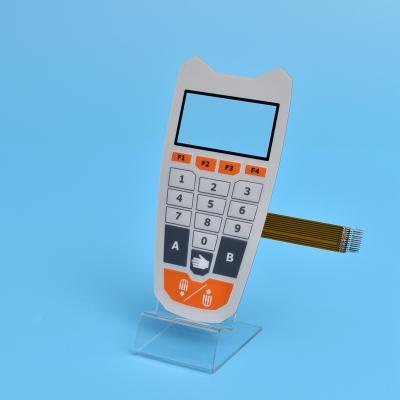 중국 높은 신뢰성 투명한 폴리에스터 그래픽 덮개막 스위치 LCD 창 판매용