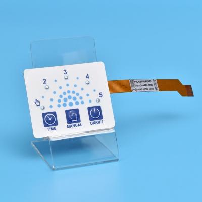 중국 투명한 LCD 유연막 회로 M3 나사 단말기 30V 등급 전압 판매용